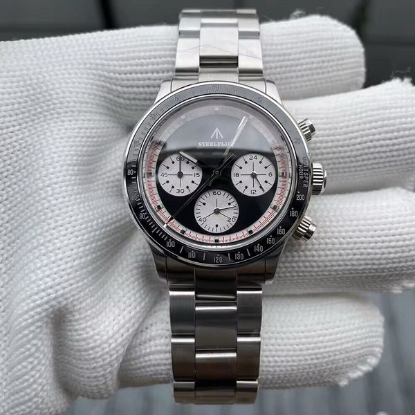 Steeldive Chronograph SF730 Seiko VK63 Mecaquartz - Elegantly Designed ...