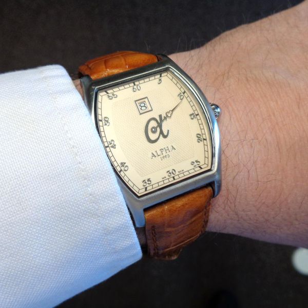 Alpha Automatic Jump Hour Tonneau | WatchCharts Marketplace