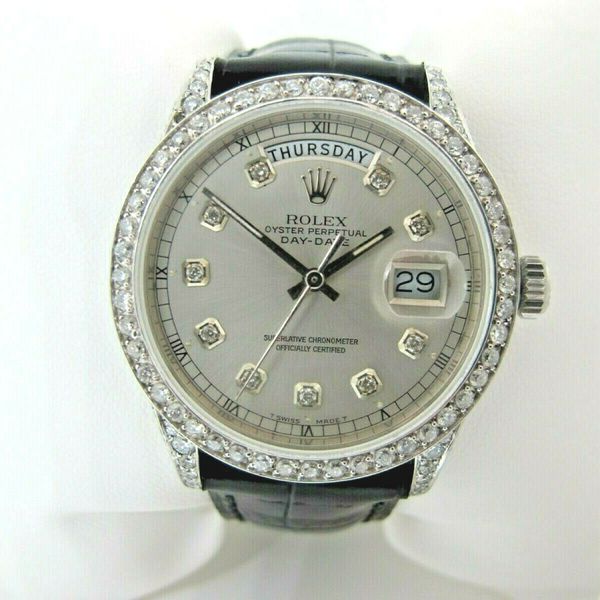 ROLEX OYSTER PERPETUAL DAY-DATE MOVEMENT AND DIAL CAL 3055 W/ 36MM ...