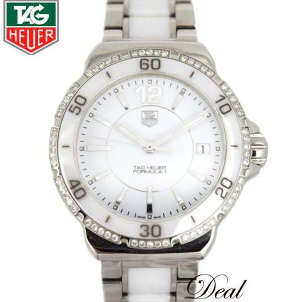 TAG HEUER Diamond Bezel TAG Heuer Formula 1 WAH1213 Ladies Watch ...