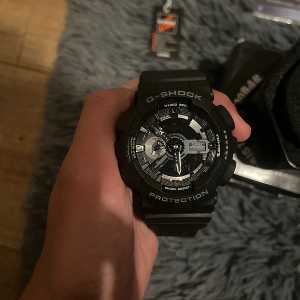 Casio G-Shock GA-100 Black Analog Digital Menâ s Watch â Shock ...