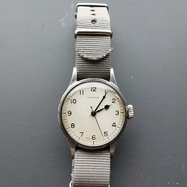 Longines 6B/152 Military Issue - Rare Vintage WW2 RAF Collectors Pilots ...