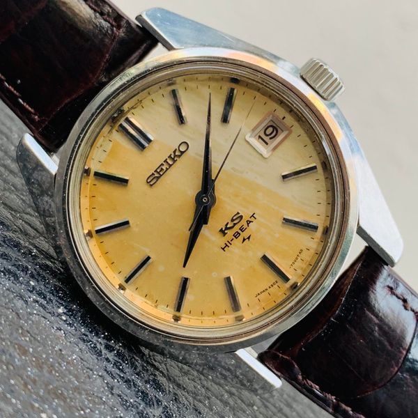 [WTS] Vintage Seiko KS Hibeat 36000 bph ref 4502-7000 | WatchCharts Marketplace