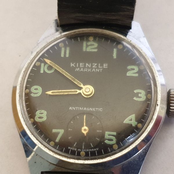 Vintage Made in Germany Kienzle Markant Antimagnetic Wrist Watch Runs Well | WatchCharts Marketplace