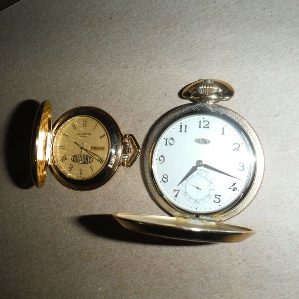 Bulova & Hamilton DuPont pocket watches NICE ...
