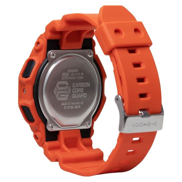 Casio G-Shock Red Orange Digital 10 Year Battery Watch GD-010-4 ...