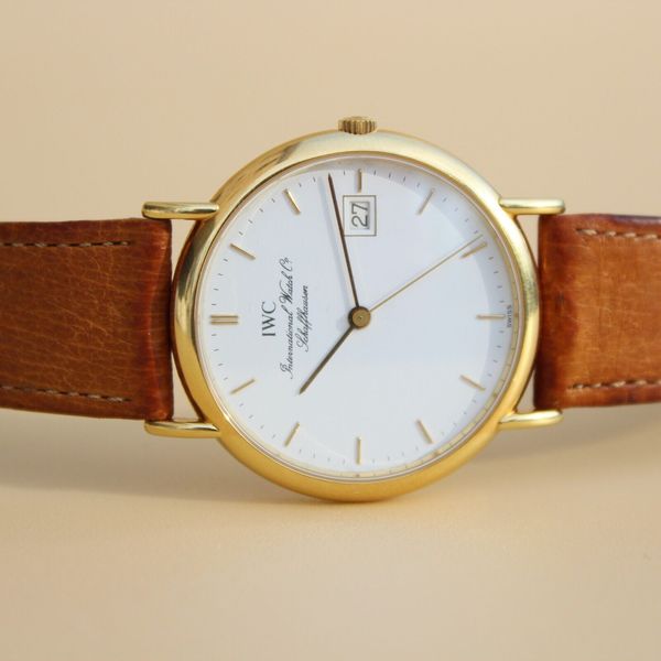 IWC Portofino 18k Gold Watch | SERVICED | Ref - IW3331 | WatchCharts ...