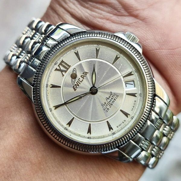 RARE Enicar Sea Pearl Automatic 25 Jewels Vintage Watch Swiss ...