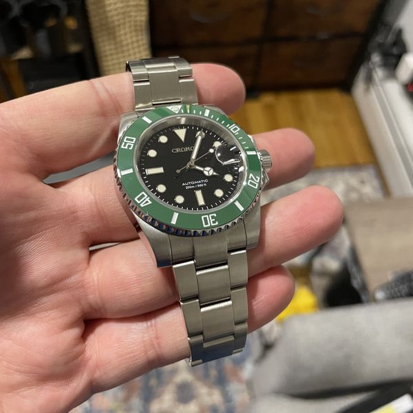 FS: Cronos Submariner Starbucks Homage (Water Ghost) - PT5000 ...