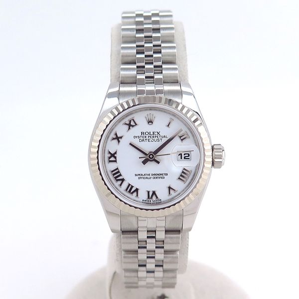 [ROLEX] 179174 Datejust T number White Roman dial OH finished Watch ...