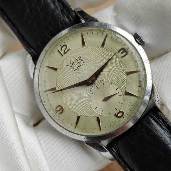 Orologio Vintage VETTA Carica Manuale Swiss Made Anni 50 Come Longines ...