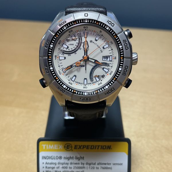 TIMEX EXPEDITION WATCH - ALTIMETER - T49792 - NEW OLD STOCK ...