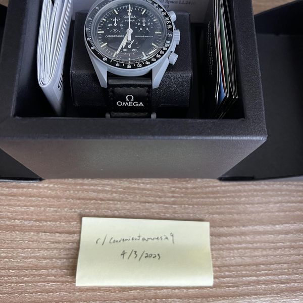 [WTS/WTT] Omega X Swatch Mission to Moon - BNIB | WatchCharts