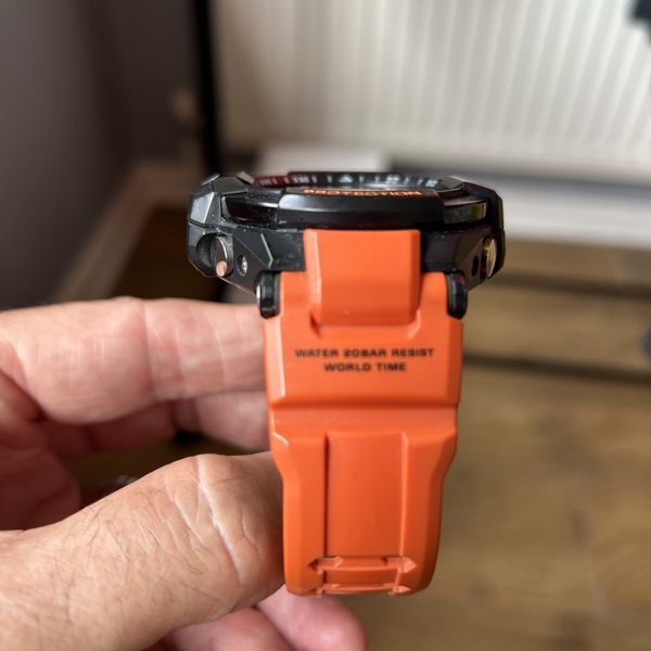 Casio G-Shock GA-1000-4A Gravity Master Orange Resin Watch ...