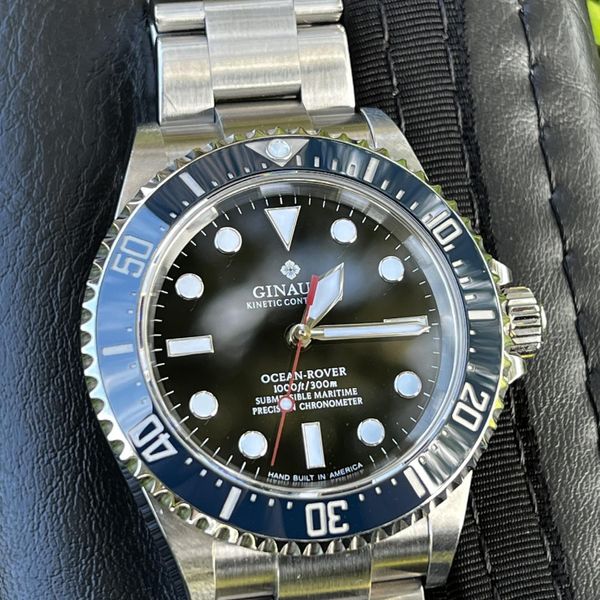 [WTS] Ginault Ocean Rover 2, Blue Ceramic Bezel | WatchCharts