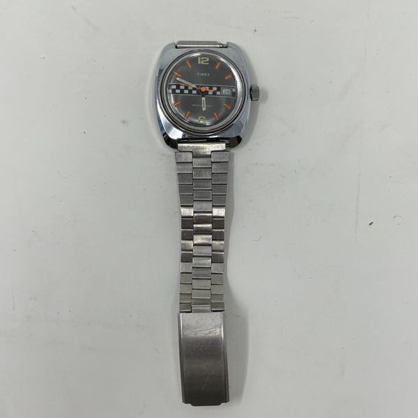 Vintage 1977 Timex F1 Racing Rally Drivers Style Watch | WatchCharts ...