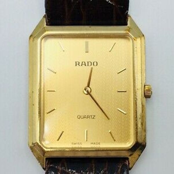 RADO Watch 133.5288.2 Quartz 18K Gold Plated T053 | WatchCharts