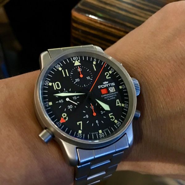FS : 1:st gen Fortis Flieger Alarm Chrono , rare bird | WatchCharts