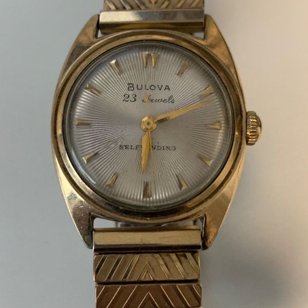 Vintage Bulova 23 Jewels Self-Winding Automatic Men's Watch Working L4 ...