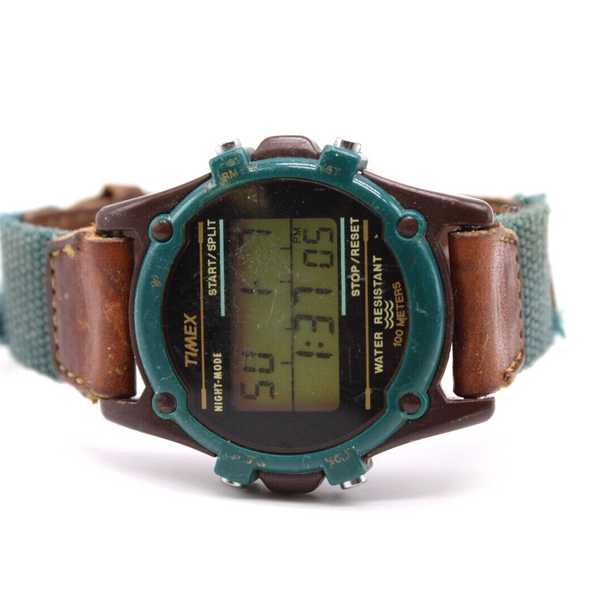 Vintage men's Timex FA cell 745 made in Philippines original band ...