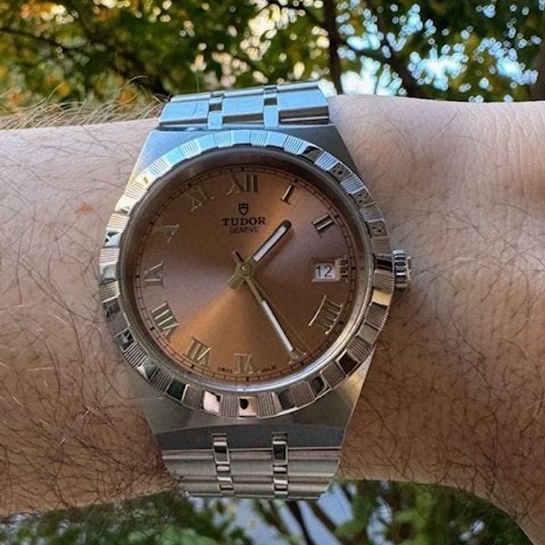 Tudor Royal - 38mm Salmon Dial - Full Kit | WatchCharts Marketplace