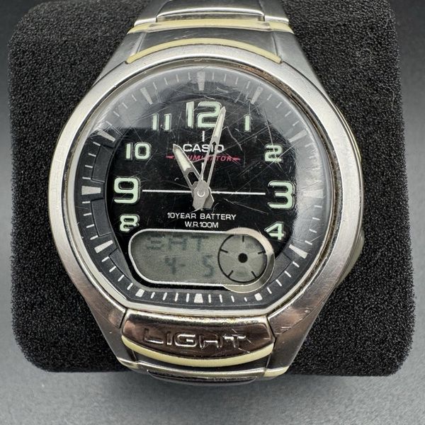 Casio AQ-180W Mens Digital Quartz Watch - Retro | WatchCharts Marketplace