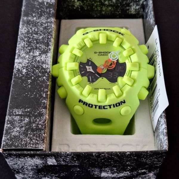 Casio G-Shock GA-V01-9A (Neon Green) Watch | WatchCharts Marketplace