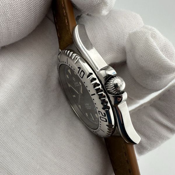 ZODIAC VINTAGE SEA WOLF AUTOMATIC BLUE POINT BLUE DOT 506.55.45 MENâ S ...