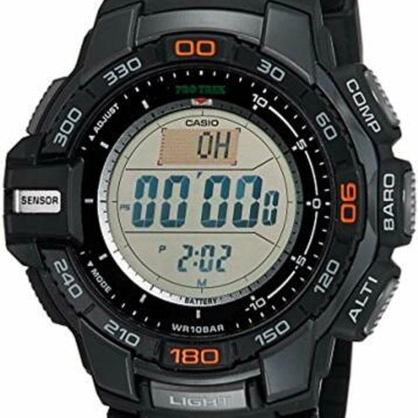 New Casio Men's Pro Trek PRG-270-1 Tough Solar Triple Sensor Digital Sport Watch | WatchCharts ...