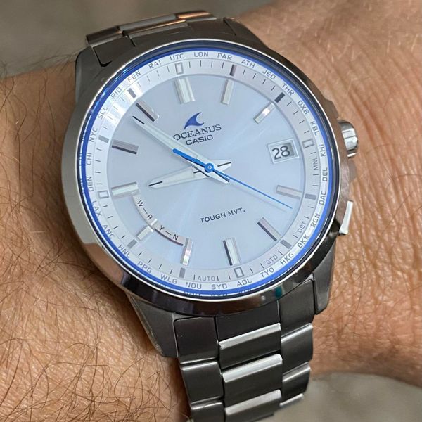 [WTS] Casio Oceanus OCW-T150-7AJF Full Set JDM Titanium | WatchCharts