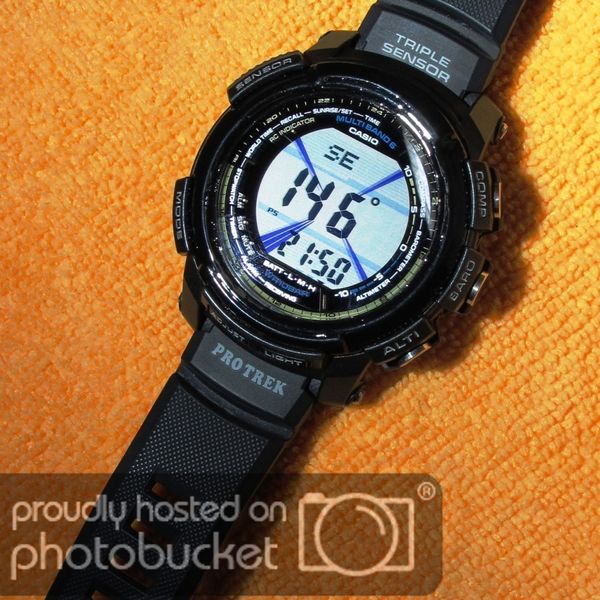 FS: Casio Protrek PRW-2000 stealthed bezel (Pathfinder PAW-2000) | WatchCharts