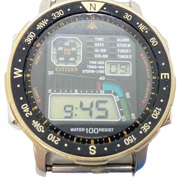 CITIZEN PROMASTER WINDSURFING D060-086961 TA WR100 Chronograph ...