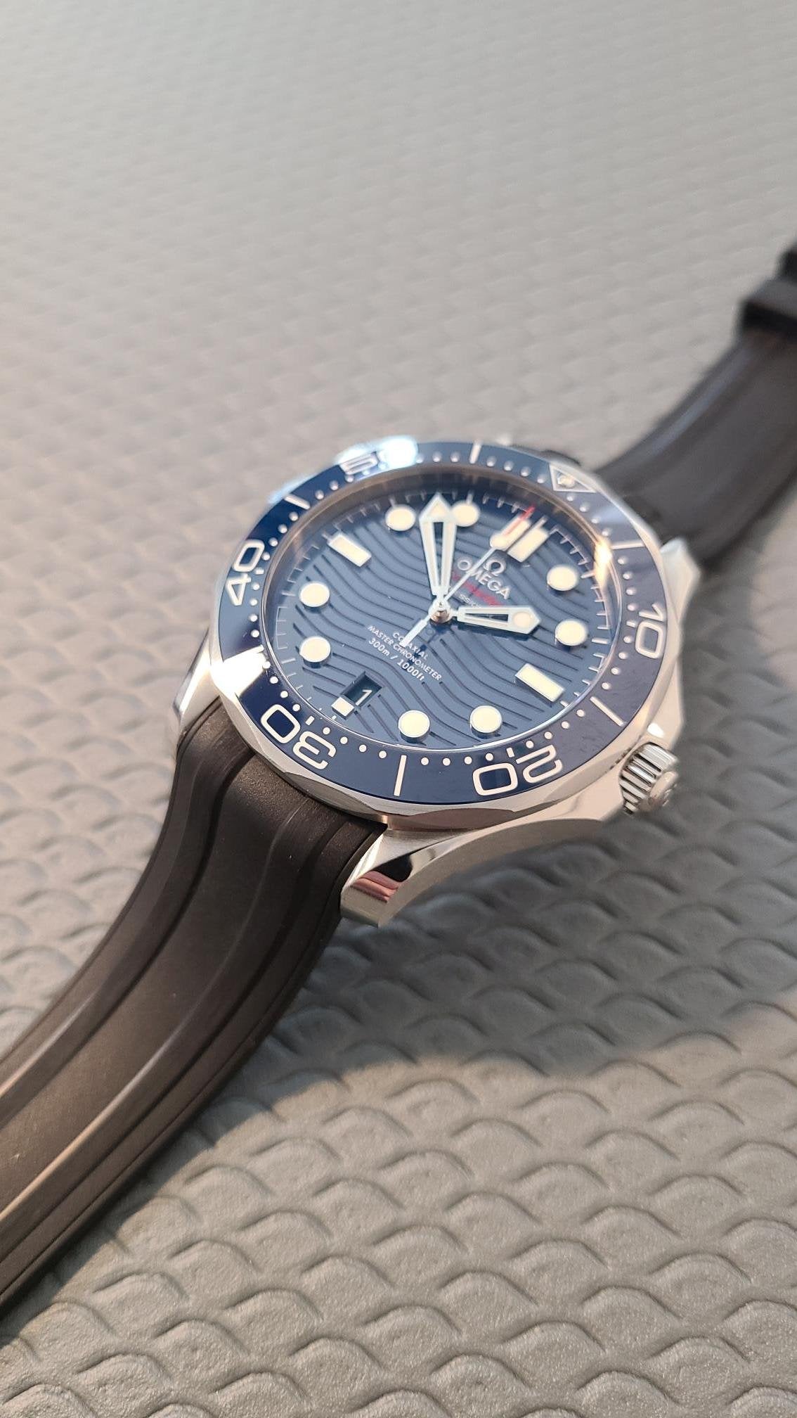 Omega SMP Diver 300m Blue Ceramic 42mm Full Kit w/Warranty ...