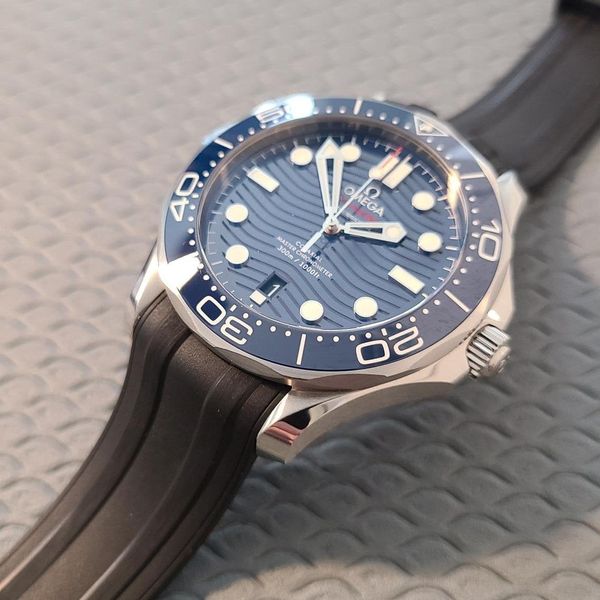 Omega SMP Diver 300m Blue Ceramic 42mm Full Kit w/Warranty ...