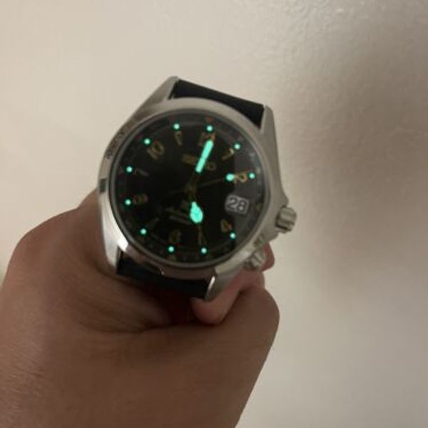 Seiko SPB209 Prospex Brown Dial 39.5mm Steel Leather Diver Automatic ...