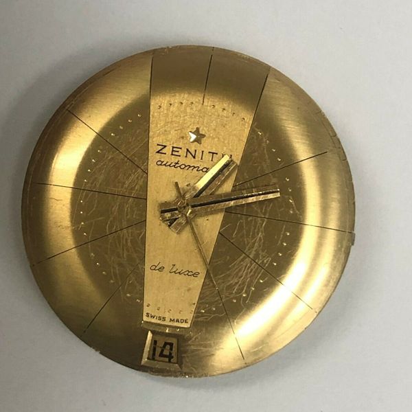 Zenith de luxe movement 2542 with dial | WatchCharts Marketplace