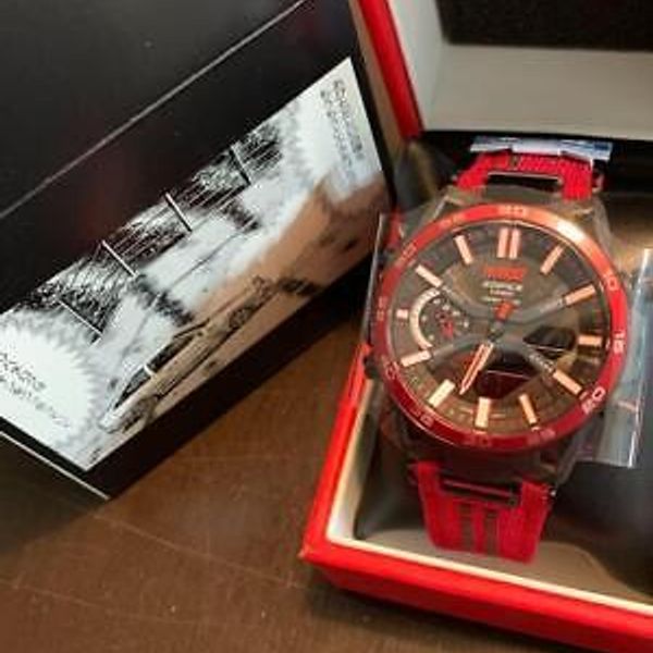Initial D & MF GHOST Collaboration Watch ECB-2000MFG-1AJR CASIO EDIFICE ...