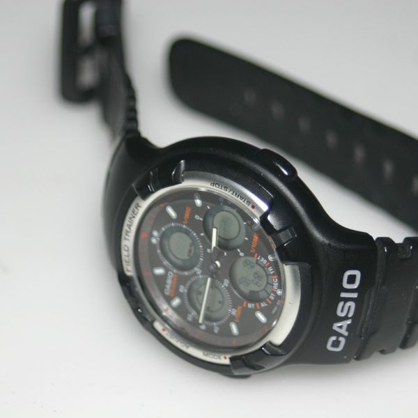Casio AW-40 385 Module Vintage Japan Working Ana-Digital Rare 40mm ...