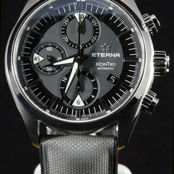 Eterna Kontiki Chronograph 1241-41-41-0217 | WatchCharts Marketplace