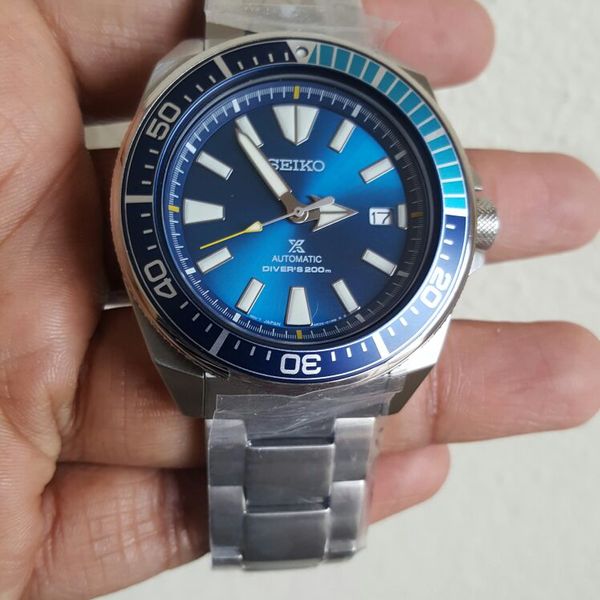 FS: BNIB Seiko Prospex Blue Lagoon Samurai Limited Edition SRPB09 | WatchCharts Marketplace
