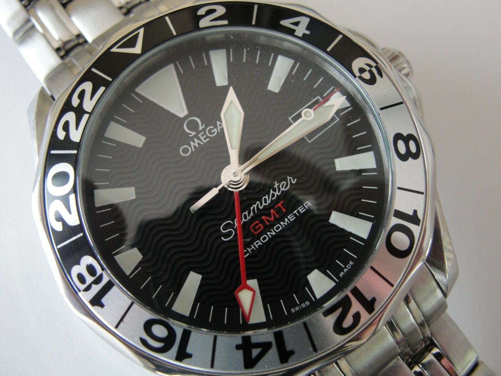 Omega Seamaster 2534.50.00 Classic GMT 50year Annvsry Auto Chronometer ...