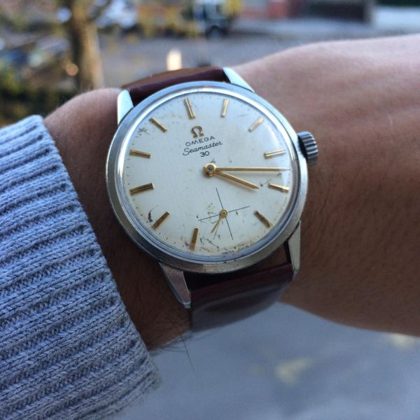 [WTS] A 50s Tudor waffle dial w/ Hirsch strap and 3 Omegas [Genève mint ...