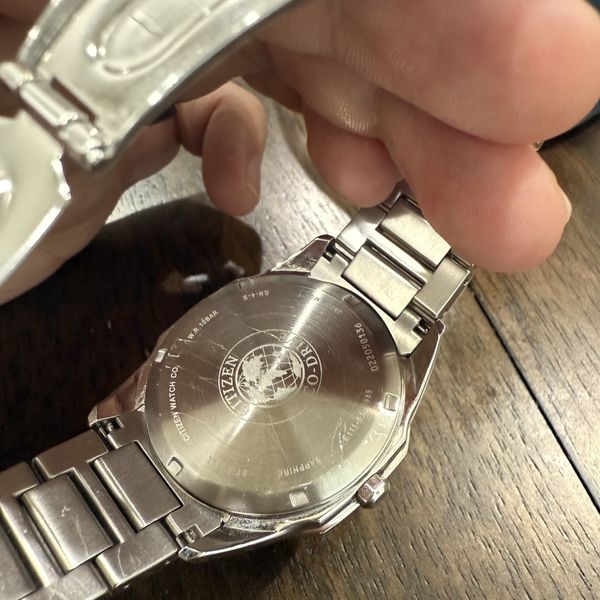 CITIZEN BM7490-52E Men's 41mm Octoganal Bezel Black Dial Stainless ...