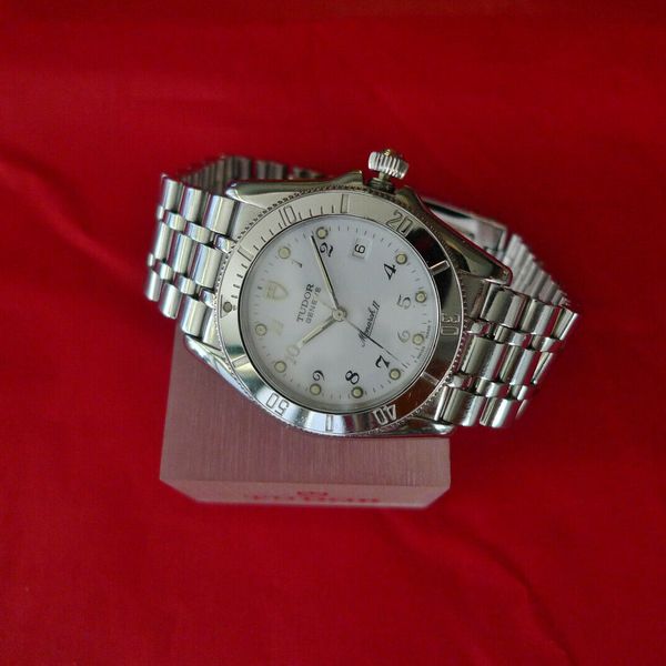 Tudor by Rolex stainless Monarch II Date 15650 watch! | WatchCharts ...