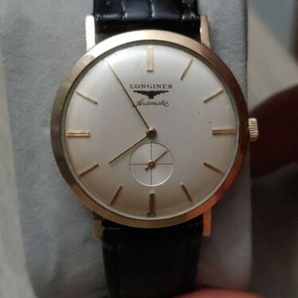 1958 Vintage Men’s Longines Admiral 1200 Automatic 10K Gold Filled ...