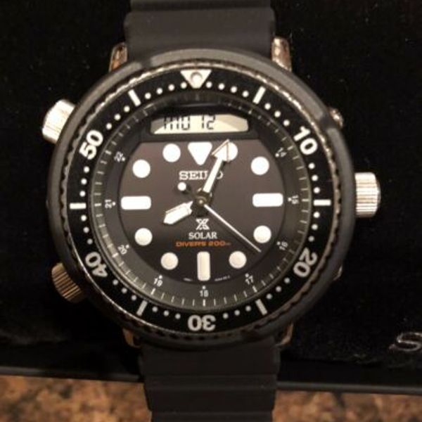 Seiko Prospex Men's Black Watch - SNJ025 | WatchCharts