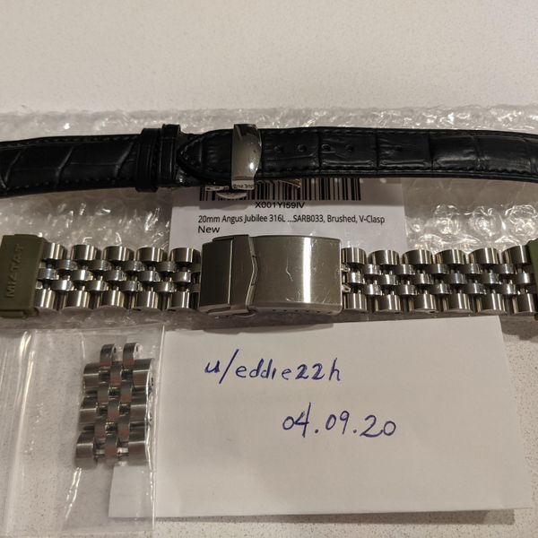 [WTS] Seiko SARB033 Strap Code Angus Jubilee Bracelet w/ Alligator ...