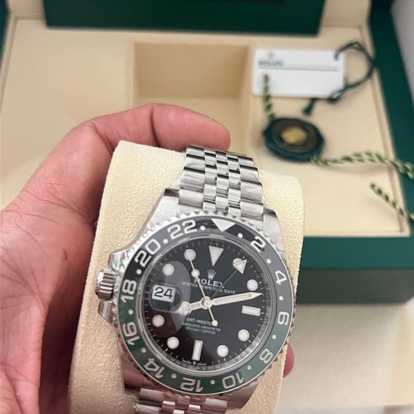 FACTORY STICKERED Rolex Sprite Jubilee GMT 126720VTNR | WatchCharts ...