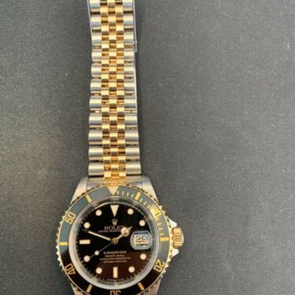 Rolex Submariner 16613 Mint Condition With Papers 1997 T Serial Jubilee ...