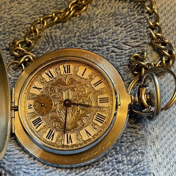 SOLD Russian Molnija Pocket watch. Stalin on front. Reduced $25 ...
